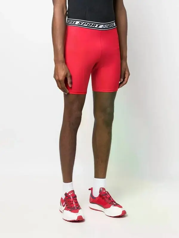 DIESEL® Logo Waistband Cycling Shorts
