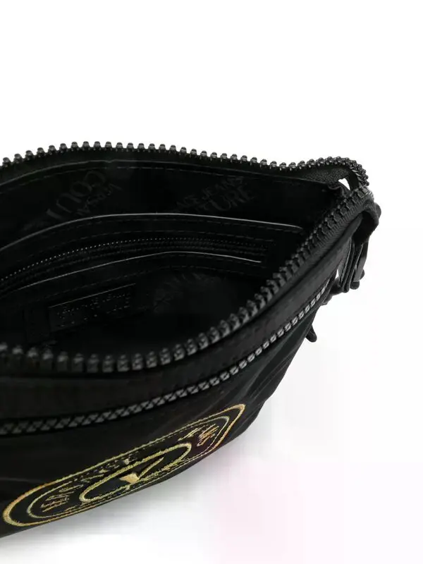 Versace Logo-patch Messenger Bag