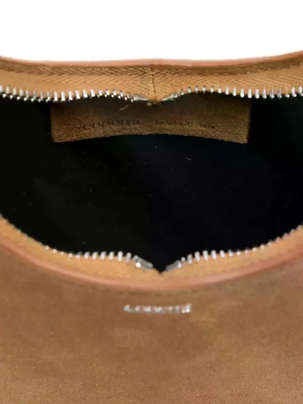 Coperni Small Suede Shoulder Bag - Brown