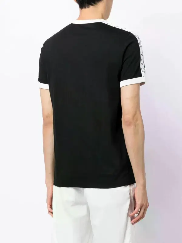 Fred Perry Logo-tape Cotton T-shirt