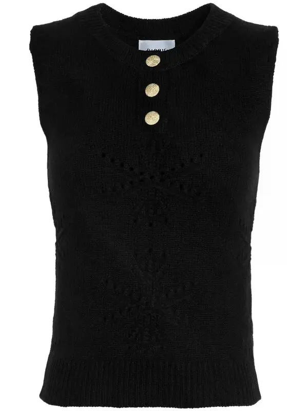 BARRIE All-over Motif Top