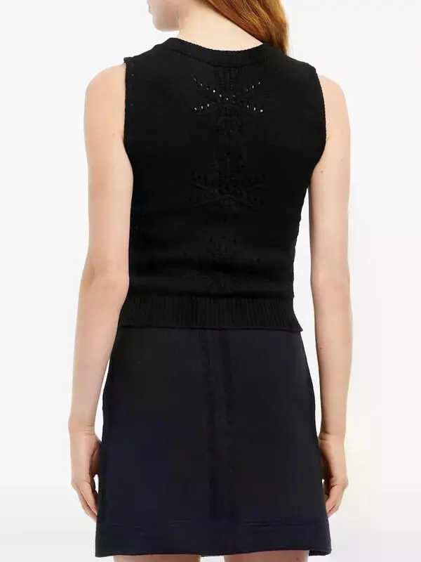 BARRIE All-over Motif Top