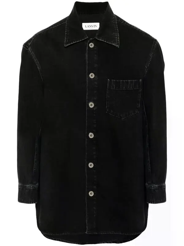LANVIN Cocoon Denim Shirt