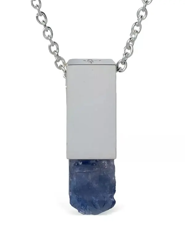 PARTS OF FOUR Talisman Cuboid Necklace - Silver