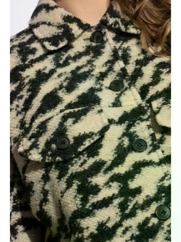 MARANT ETOILE Ferida Zebra-print Coat