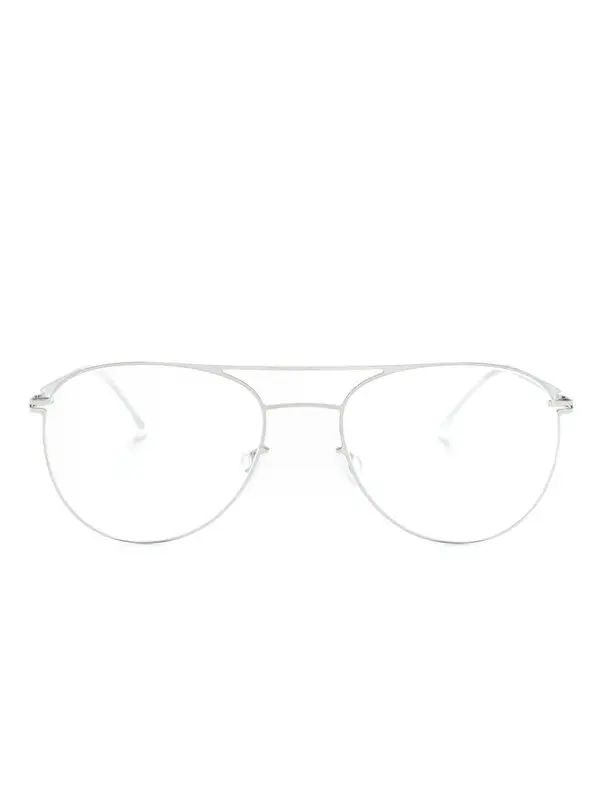 Mykita Niken Pilot-frame Glasses - Silver