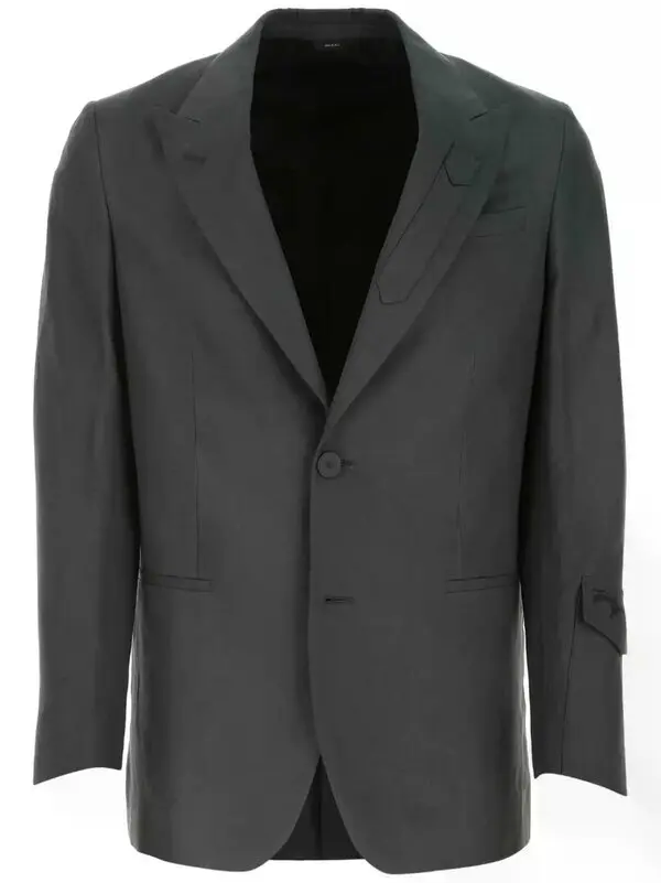 Fendi Peak-lapel Single-breasted Blazer
