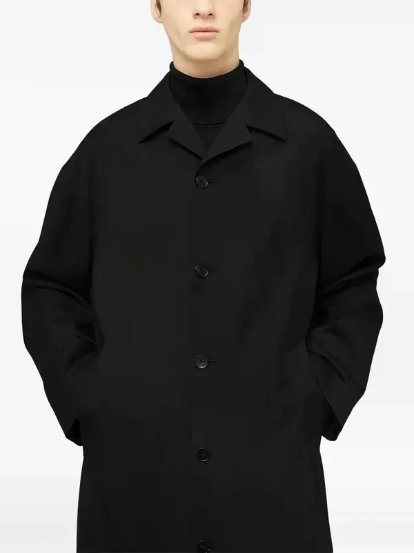 JIL SANDER Buttoned Wool Coat