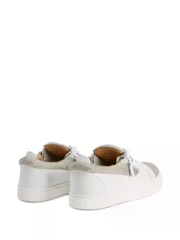 GIUSEPPE ZANOTTI Frankie Double-zip Low-top Sneakers