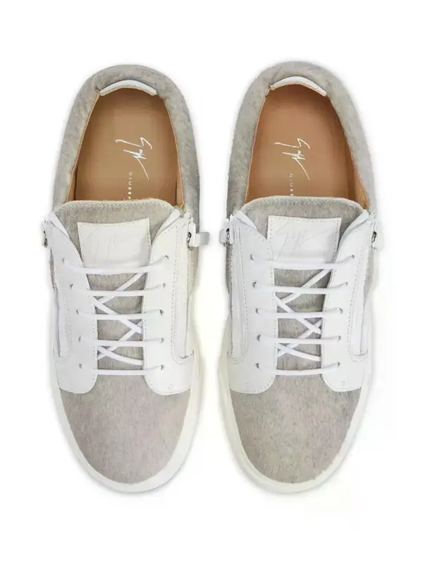 GIUSEPPE ZANOTTI Frankie Double-zip Low-top Sneakers