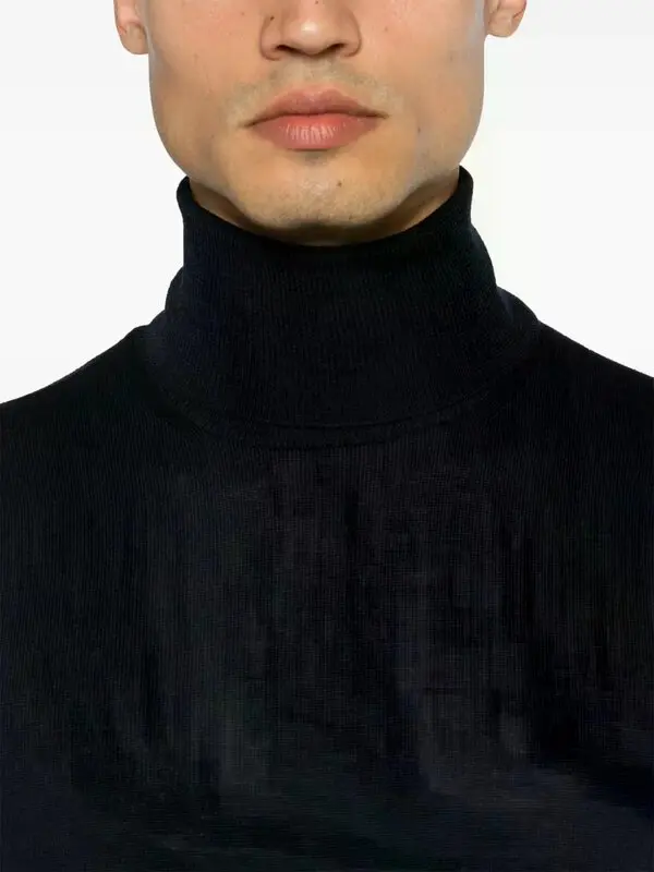 ROBERTO COLLINA Merino Wool Roll Neck Sweater