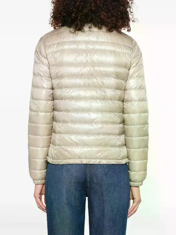 Herno Padded Jacket With Zip-up Fastening - Neutrals