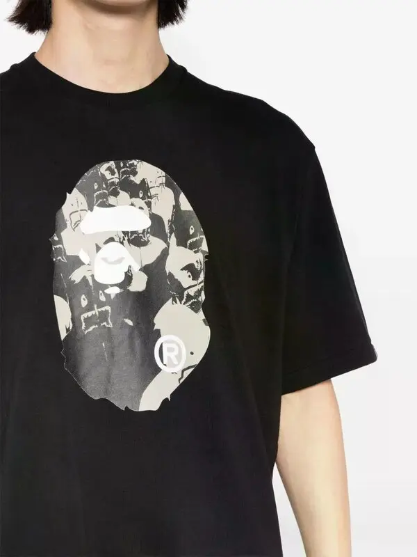 A BATHING APE Graphic Print T-shirt