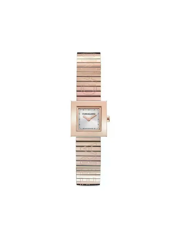 FERRAGAMO Portrait 20mm Watch - Silver