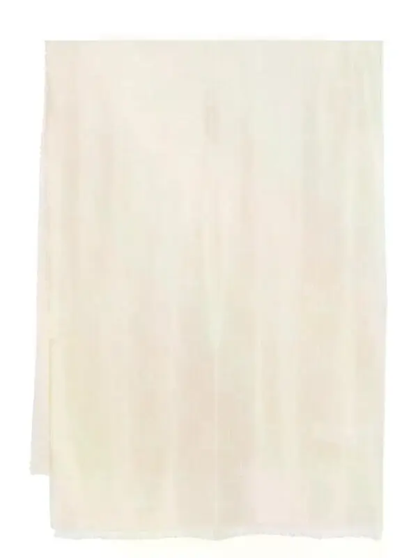 Max Mara Monogram-jacquard Scarf - Neutrals
