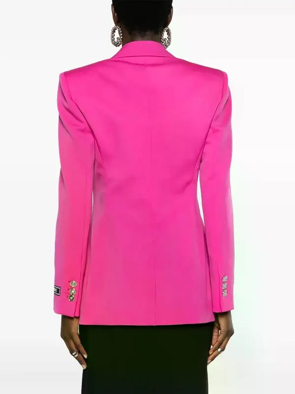 Versace Medusa Single-breasted Virgin Wool Blazer