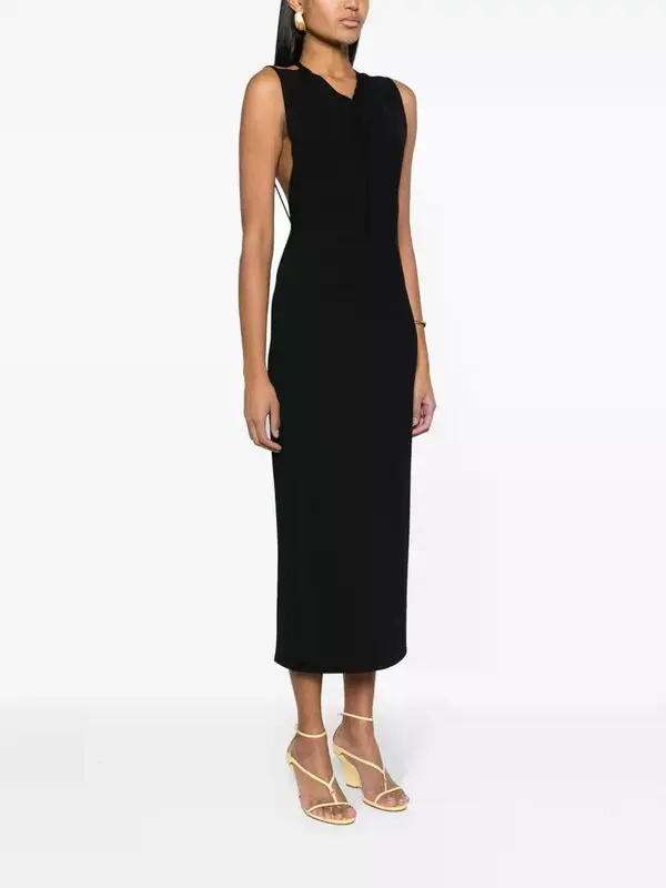 Khaite Terri V-neck Maxi Dress