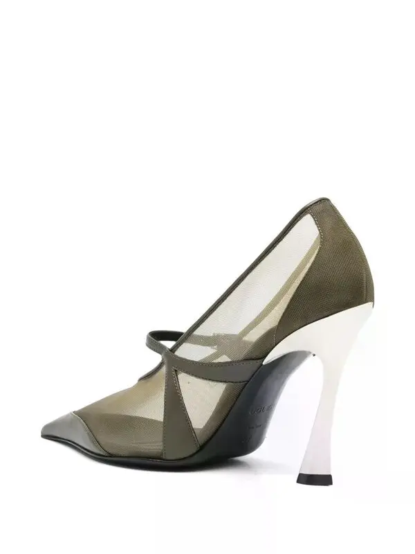 MUGLER 100mm Mesh Pumps