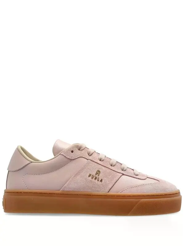 Furla Leather Sneakers - Pink