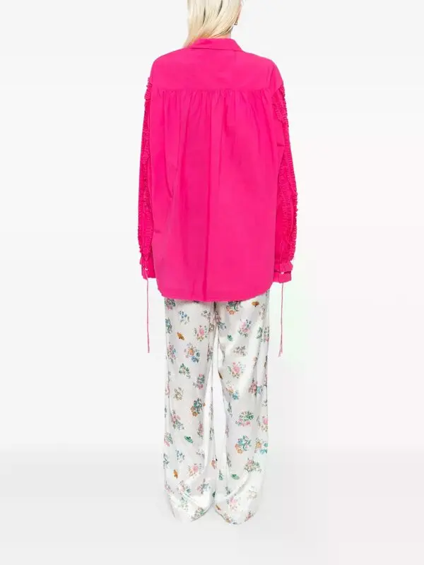 MIDORIKAWA Raw Edge Blouse
