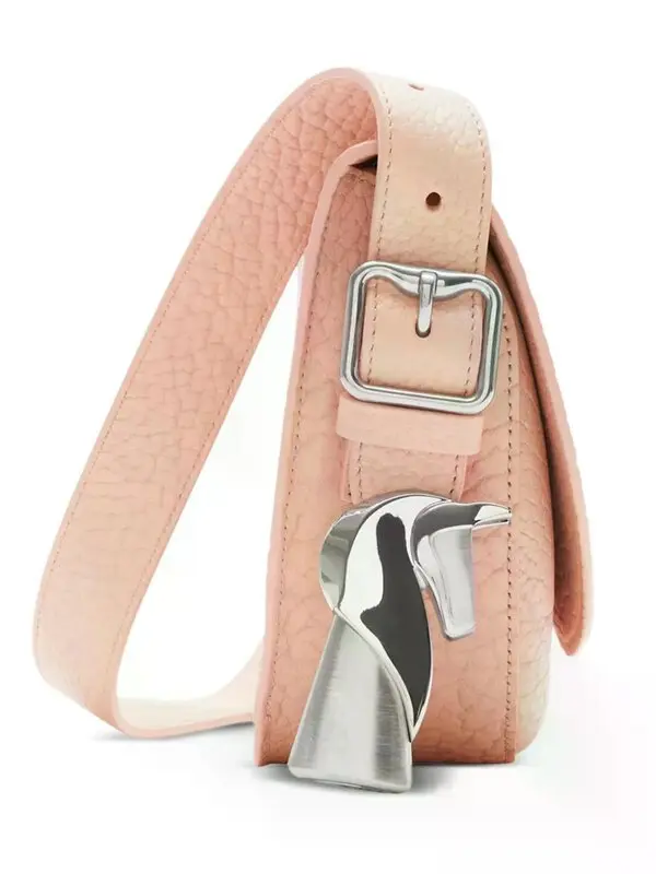 Burberry Leather Satchel - Pink