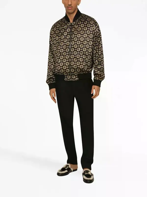 Dolce & Gabbana Logo-print Bomber Jacket