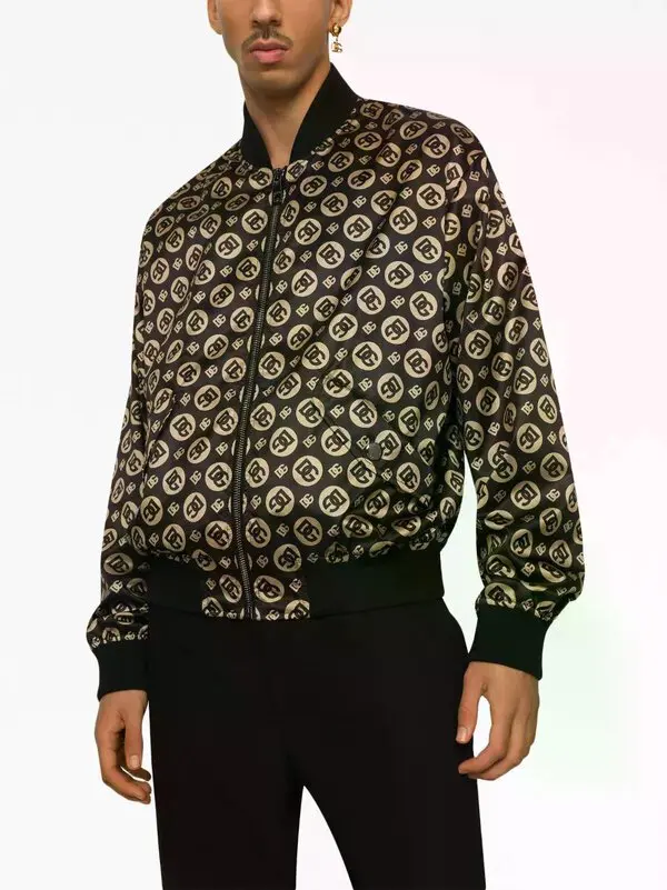 Dolce & Gabbana Logo-print Bomber Jacket