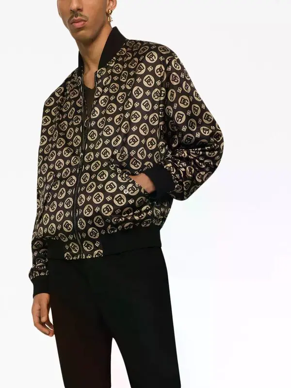 Dolce & Gabbana Logo-print Bomber Jacket