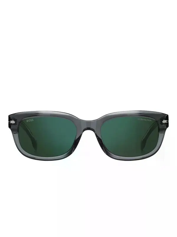 BOSS Rectangle Frame Sunglasses