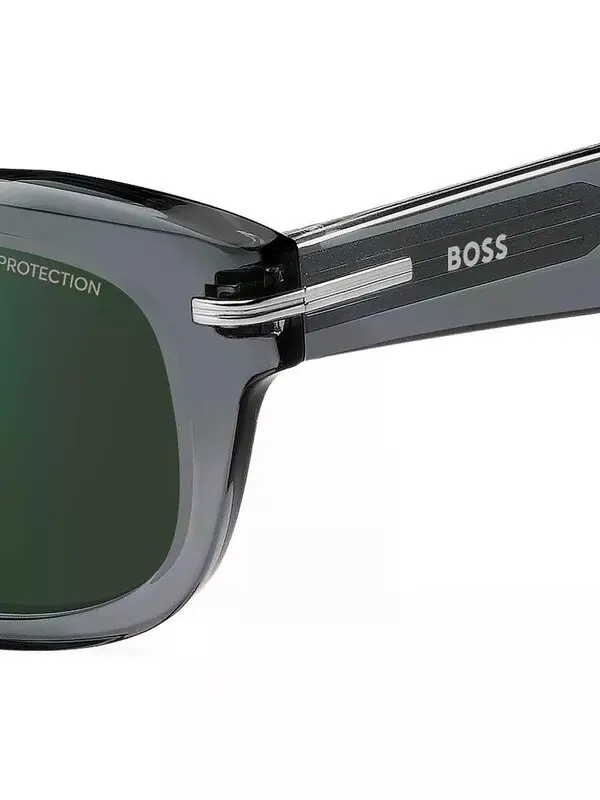BOSS Rectangle Frame Sunglasses