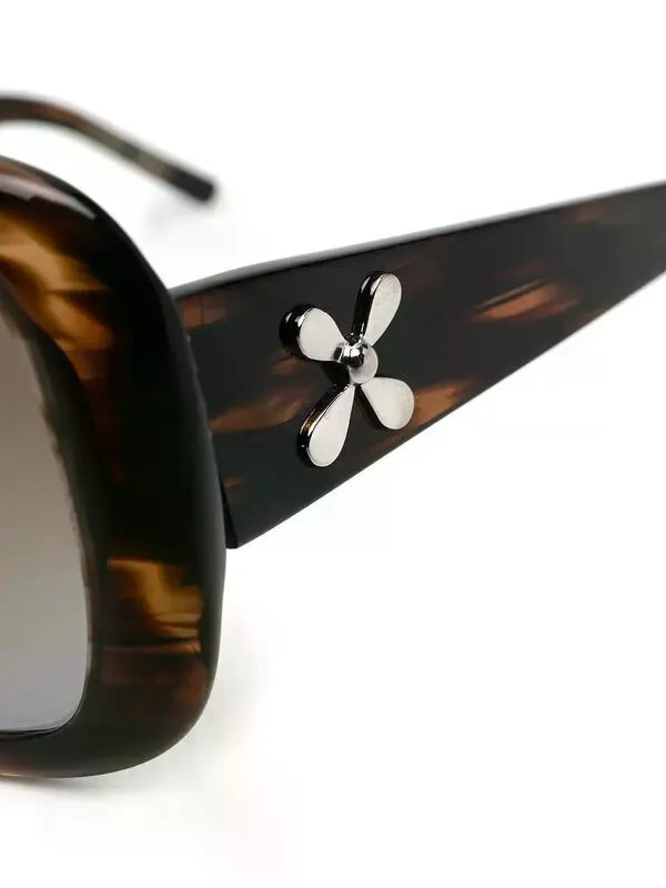 10 CORSO COMO Tortoiseshell Oversized Sunglasses