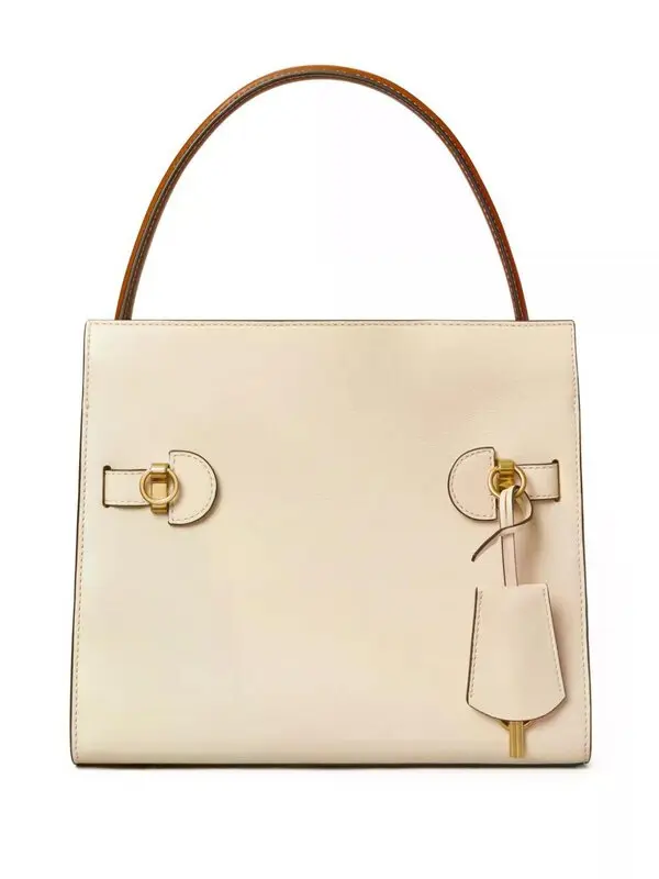 Tory Burch Lee Radziwill Small Tote - Neutrals