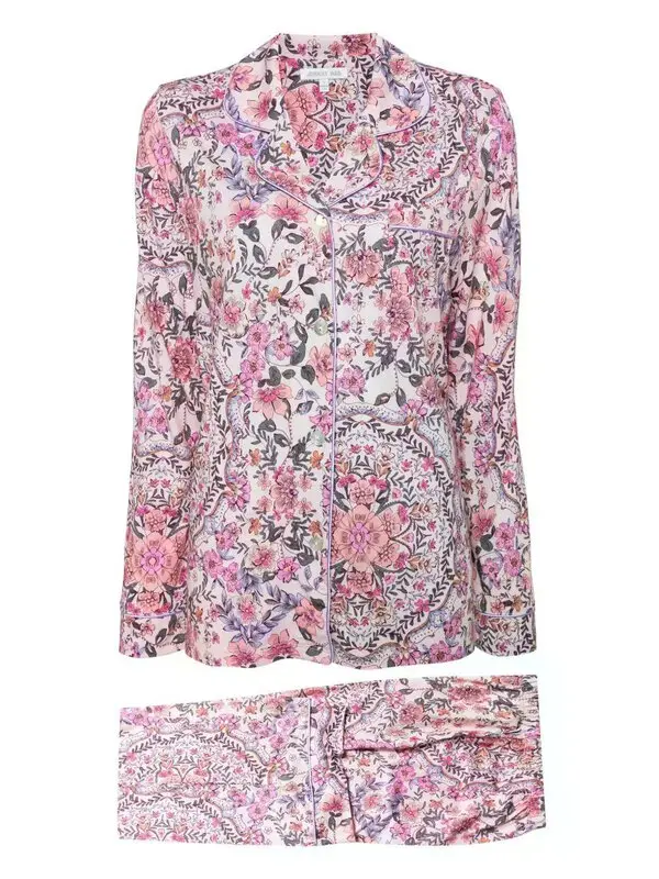 Johnny Was The Carly Pyjama Set - Pink