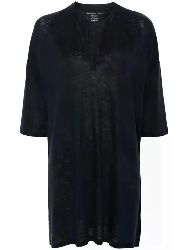 Majestic Filatures Straight-hem Tunic