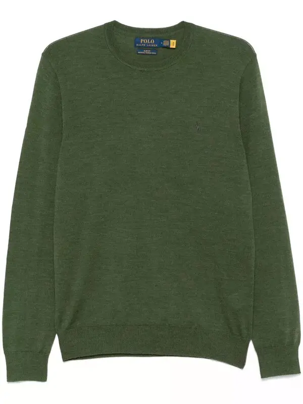 Polo Ralph Lauren Polo Pony Wool Sweater - Green