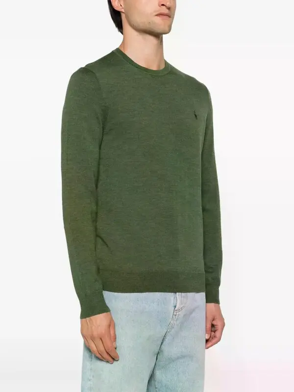 Polo Ralph Lauren Polo Pony Wool Sweater - Green