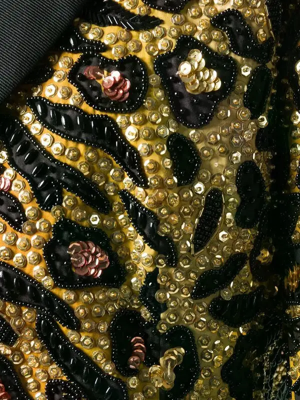 Moschino Tiger Sequin-embellished Blazer