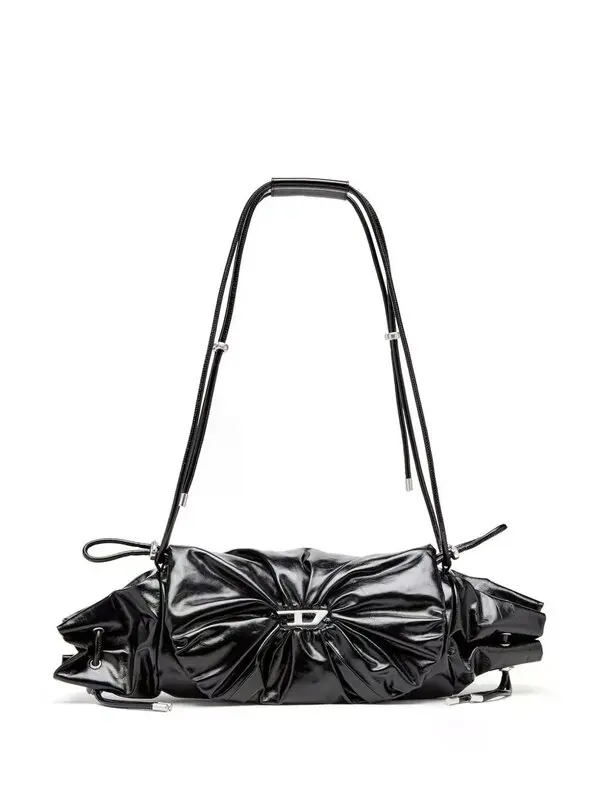 DIESEL® Scrunch-d Shoulder Bag - Black