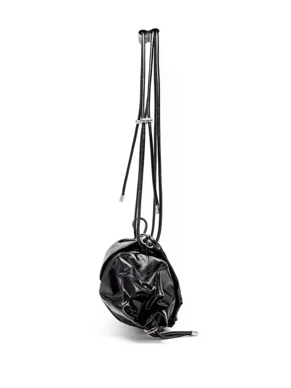 DIESEL® Scrunch-d Shoulder Bag - Black