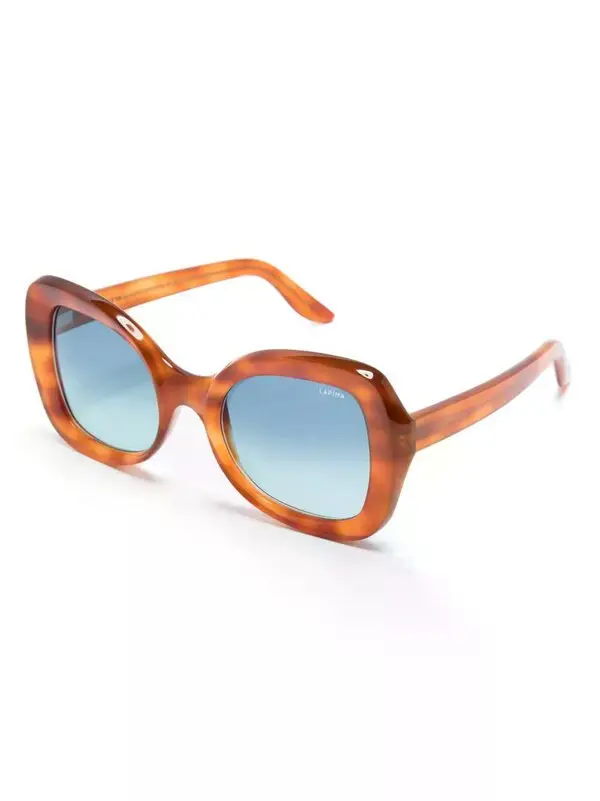 LAPIMA Isabel Oversized Sunglasses - Brown