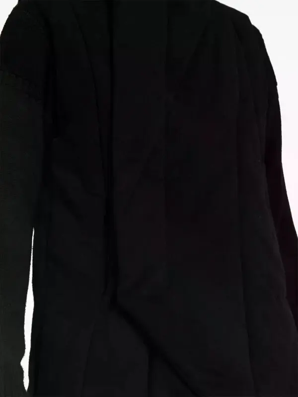 JULIUS Asymmetric Long-sleeve Vest