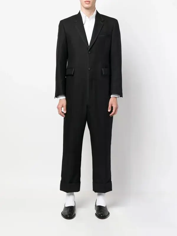 Thom Browne Suit-style Wool Jumpsuit