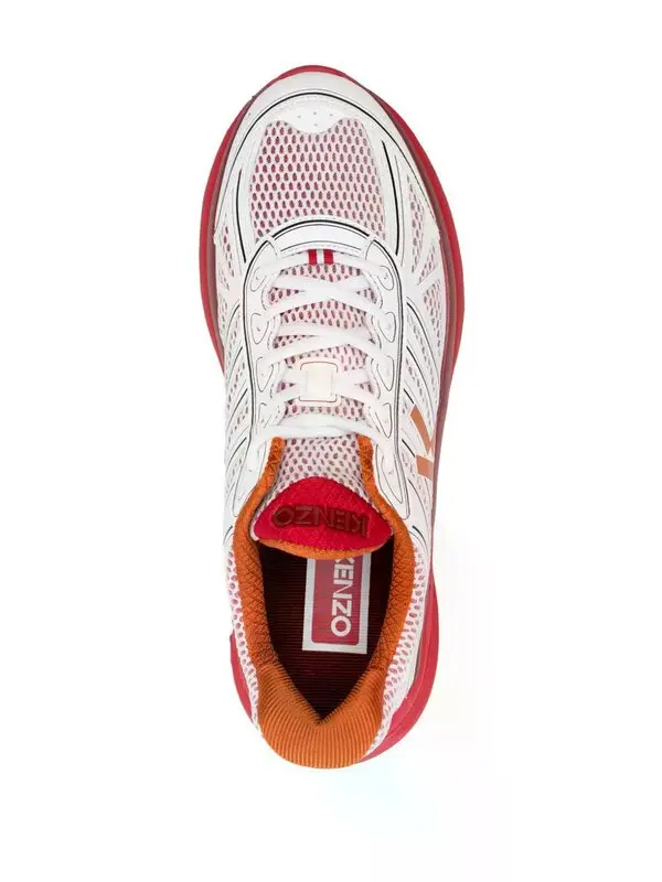 Kenzo Pace Mesh Sneakers - White