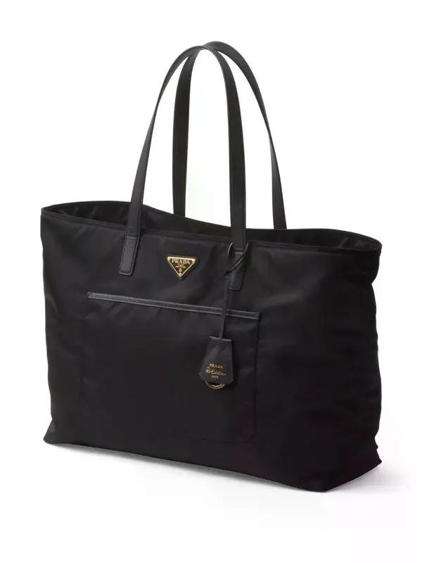 Prada Re-edition 1978 Large Tote Bag - Black