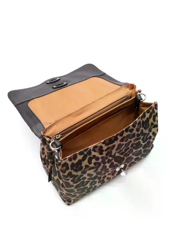 ZANELLATO Leopard-print Tote Bag - Brown