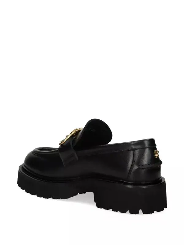 Roberto Cavalli Logo-plaque Loafers