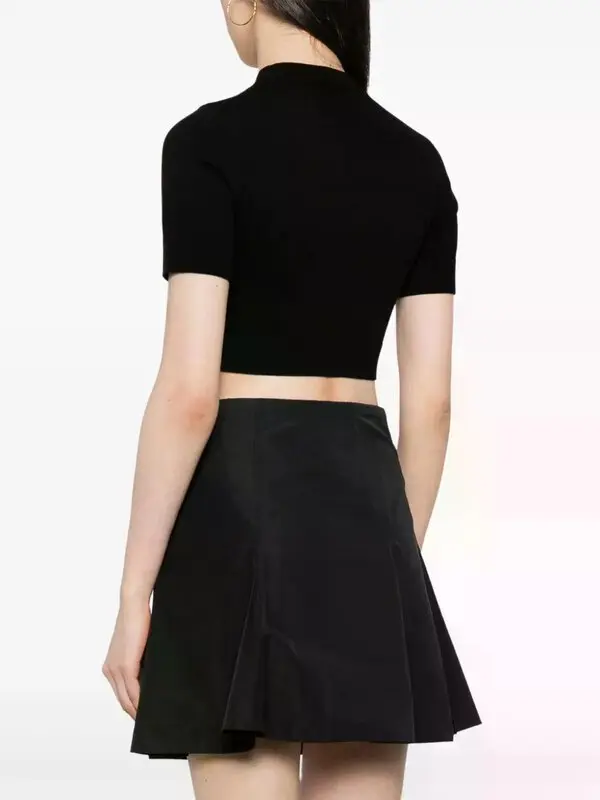 PATOU Wave Cropped Sweater