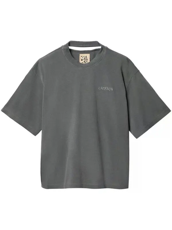 Camper Logo-embroidered Cotton T-shirt