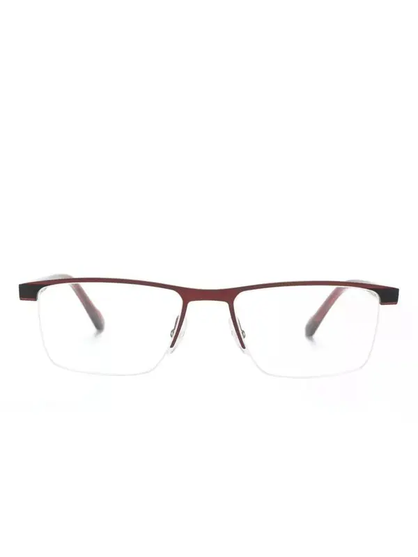 ETNIA BARCELONA Münster Rectangle-frame Glasses - Red