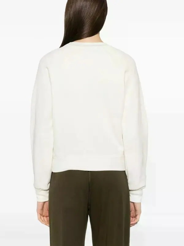 Eterne Raglan-sleeves Sweatshirt - White